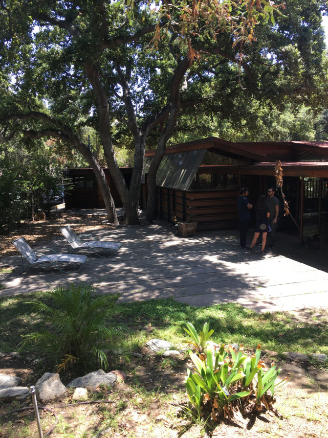 Visit to Lautner’s J.W. Schaffer House